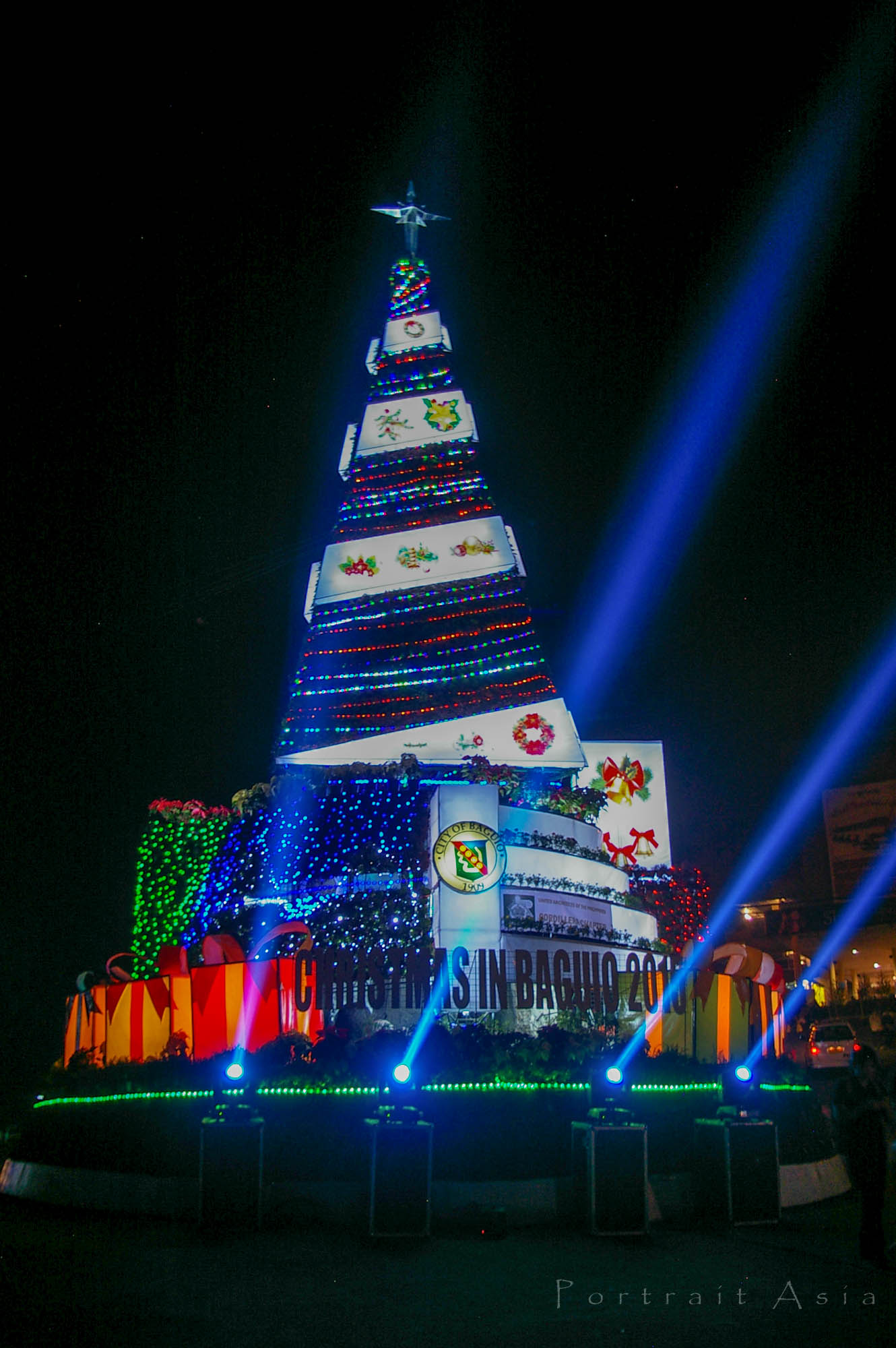 Baguio City Creative Christmas Trees – Portrait Asia
